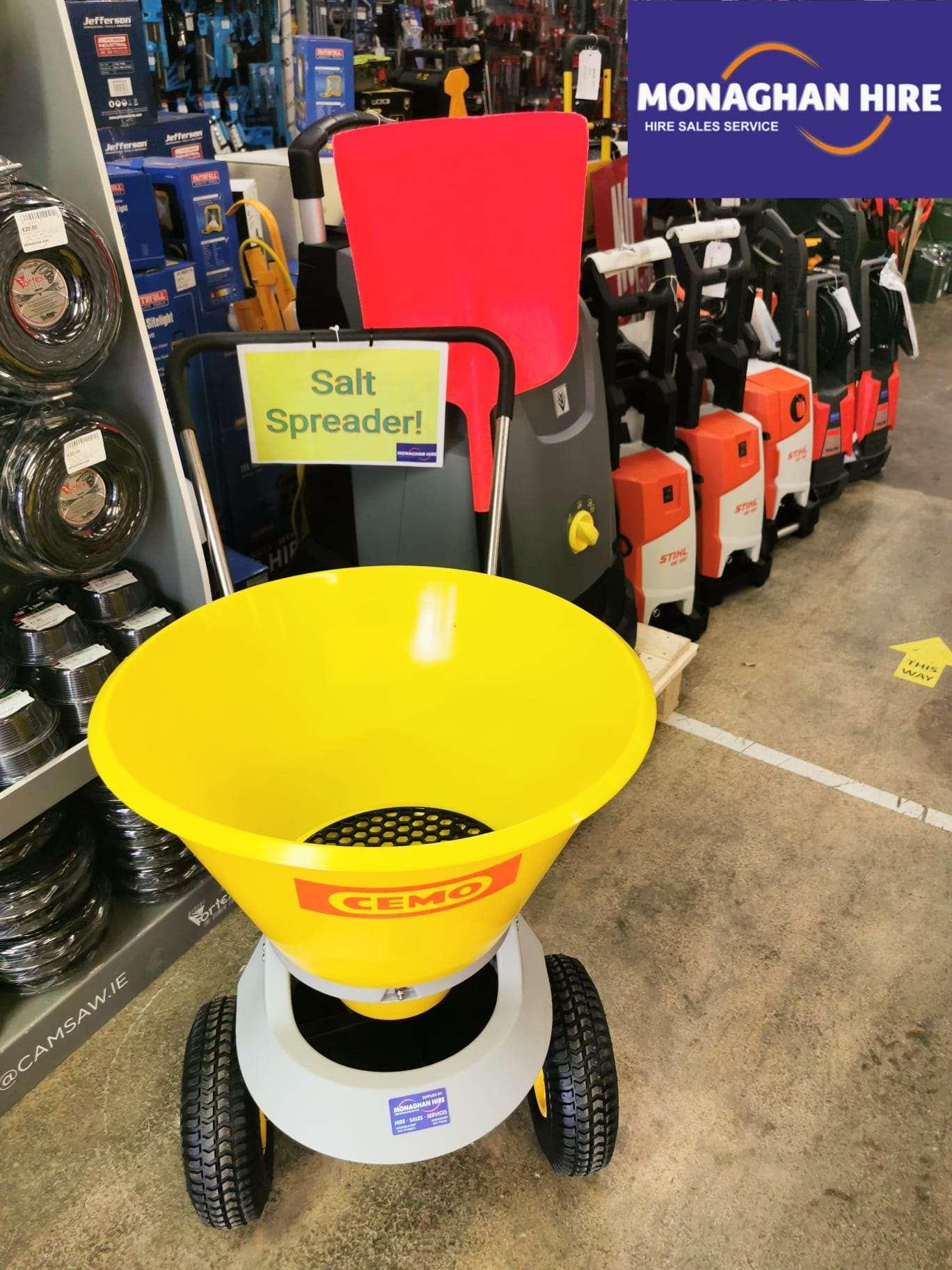 Buy- CEMO POLAR GRIT MANUAL SALT SPREADER | Monaghan Hire | Ireland